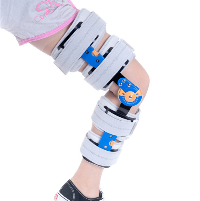 Freedom Comfort Knee Orthosis Adjustable Knee Fracture Protector Injury ...